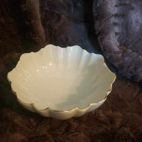 Lenox | Accents | Vintage Lenox 6 Round Symphony Ivory Candy Dish Bowl ...